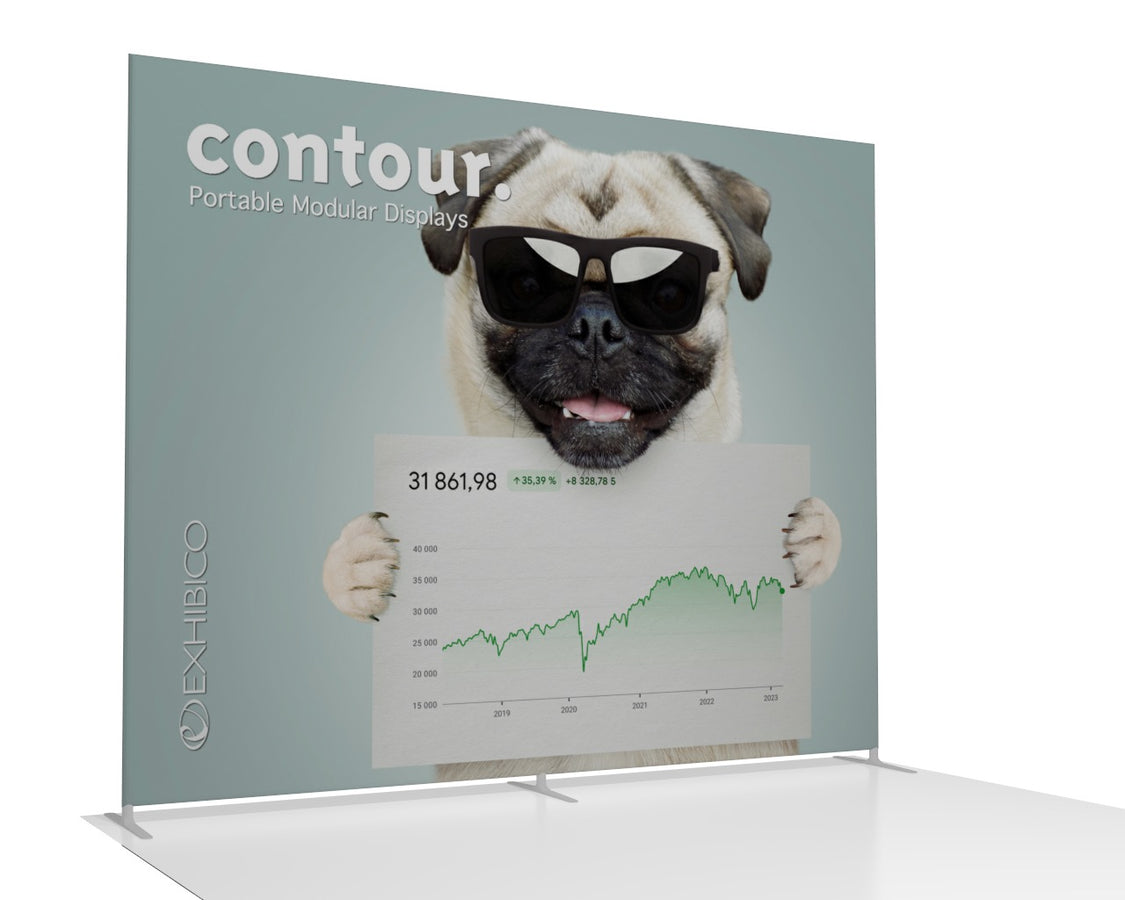 EXHIBICO - Shop Tension Fabric Portable Modular Trade Show Displays ...