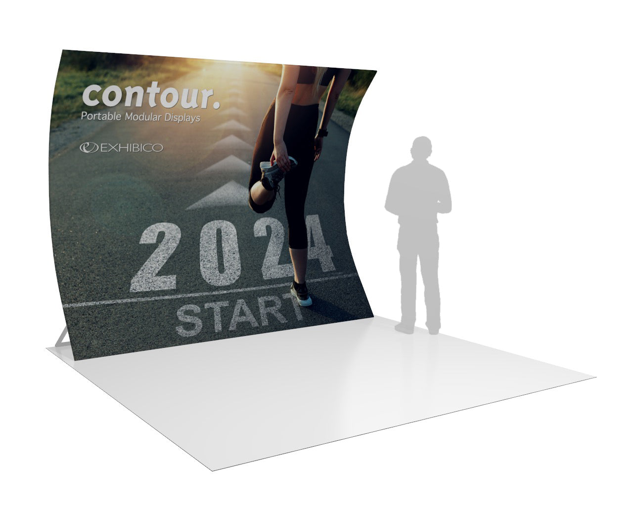 EXHIBICO - Shop Tension Fabric Portable Modular Trade Show Displays ...