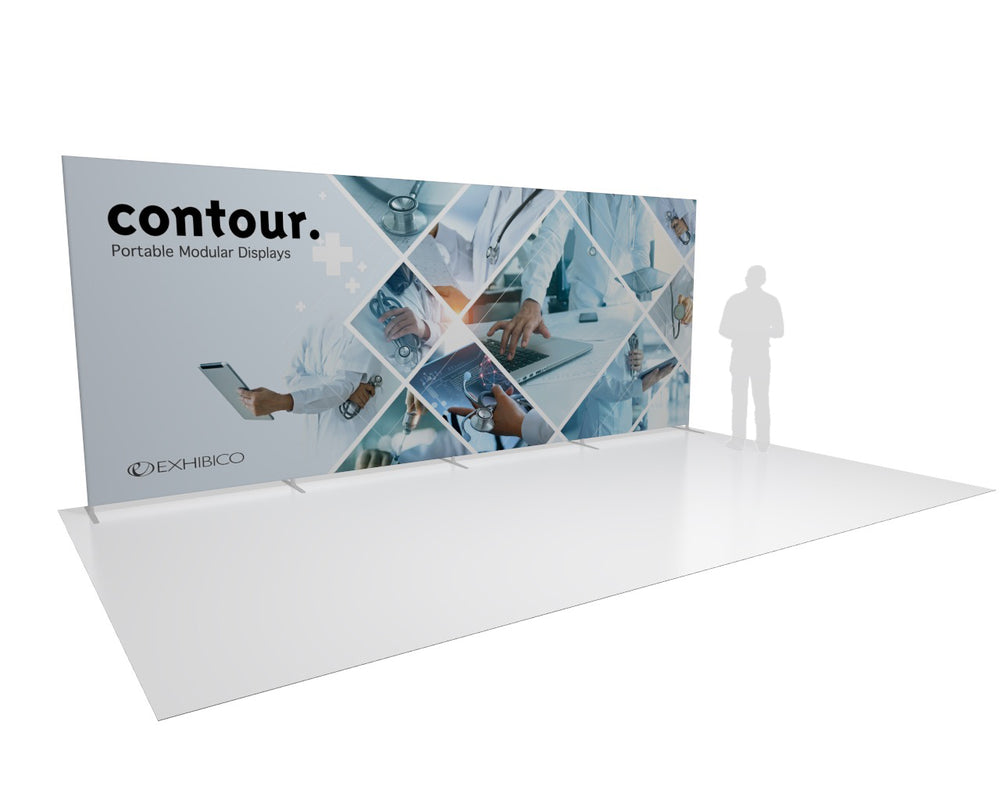 EXHIBICO - Shop Tension Fabric Portable Modular Trade Show Displays ...