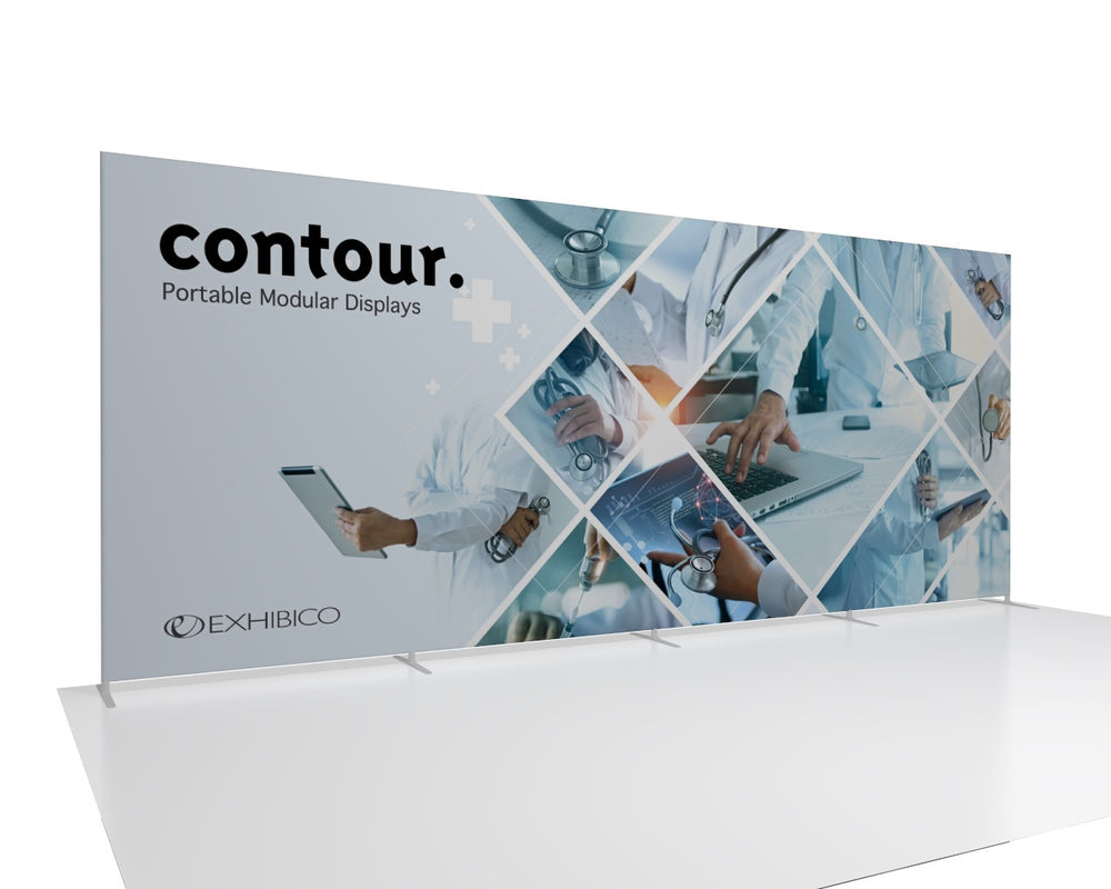 EXHIBICO - Shop Tension Fabric Portable Modular Trade Show Displays ...