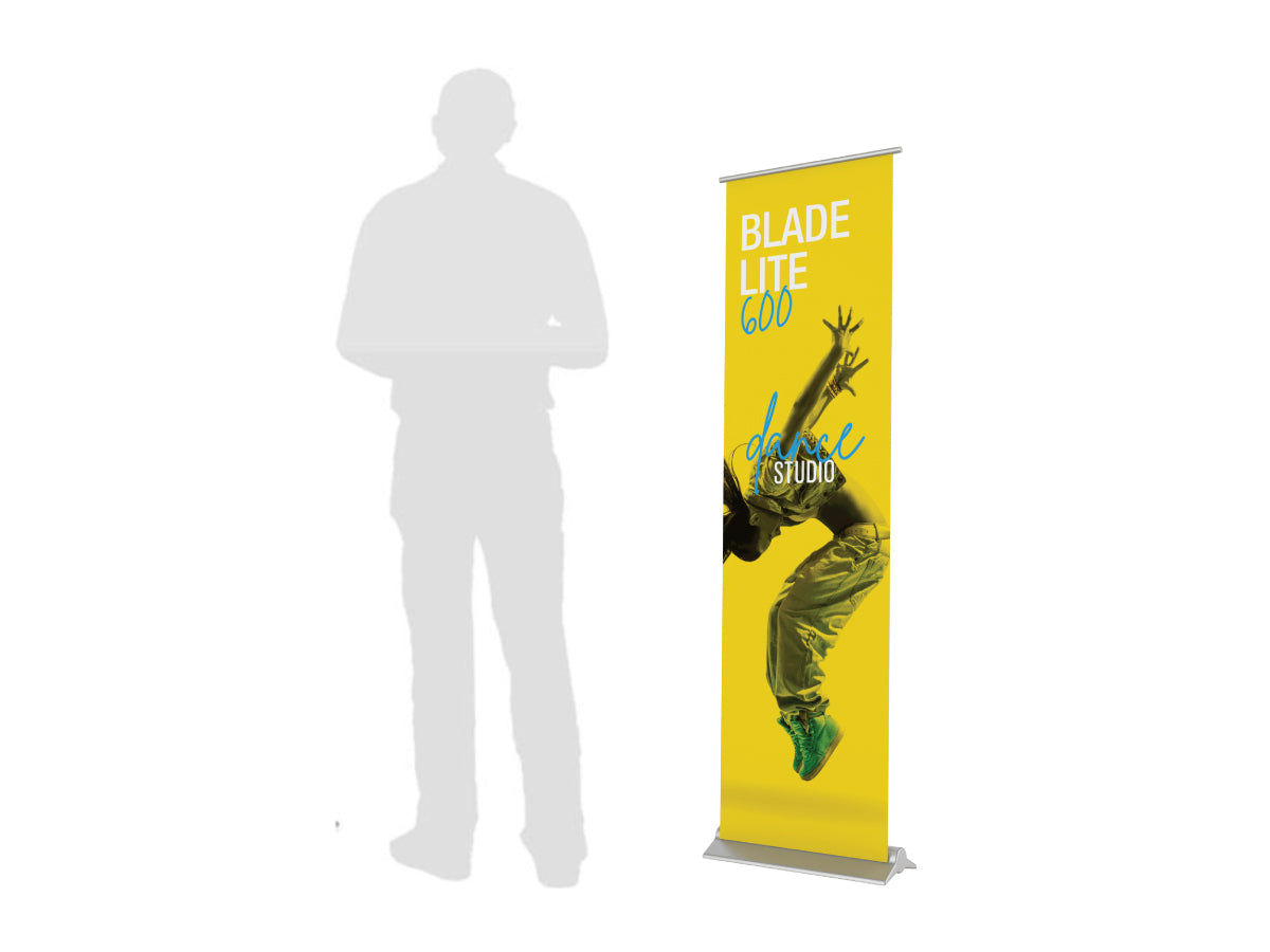 Blade Lite 600 Banner Stand | by EXHIBICO Toronto – Exhibico Display ...