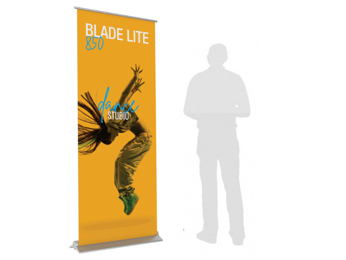 Blade Lite 850 Banner Stand | by EXHIBICO Toronto – Exhibico Display ...